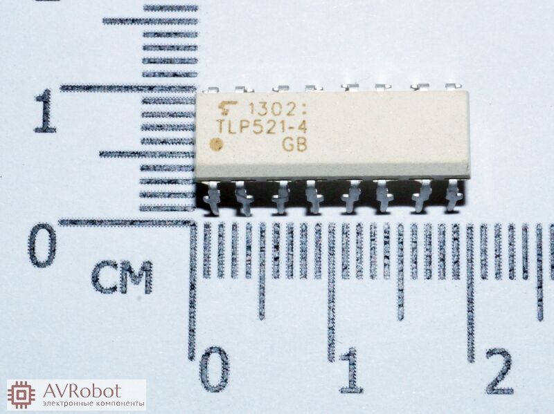 TLP521-4GB купить 1405 - Оптроны импортные - AVRobot.RU