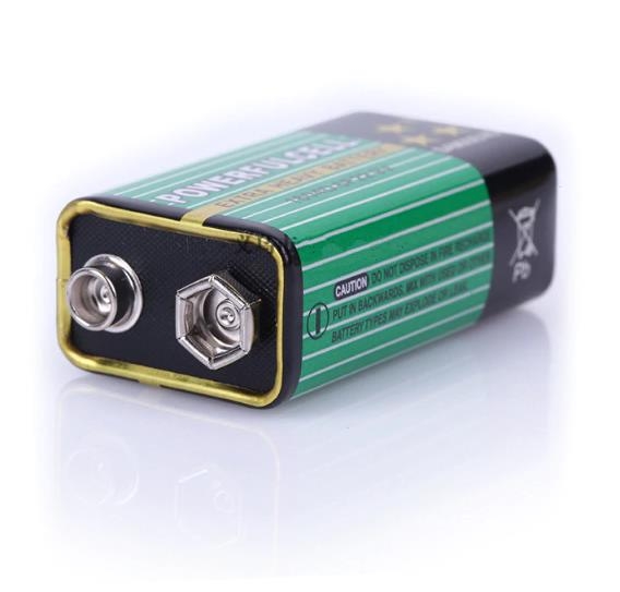 Батарейка 6F22 9V 1604D POWERFULCELL марганцево-цинковая (Крона) 9В ...